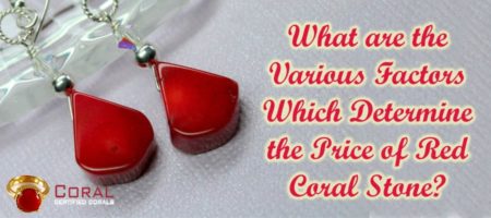 What Are The Factors For Determine The Price Of Red Coral Stone?